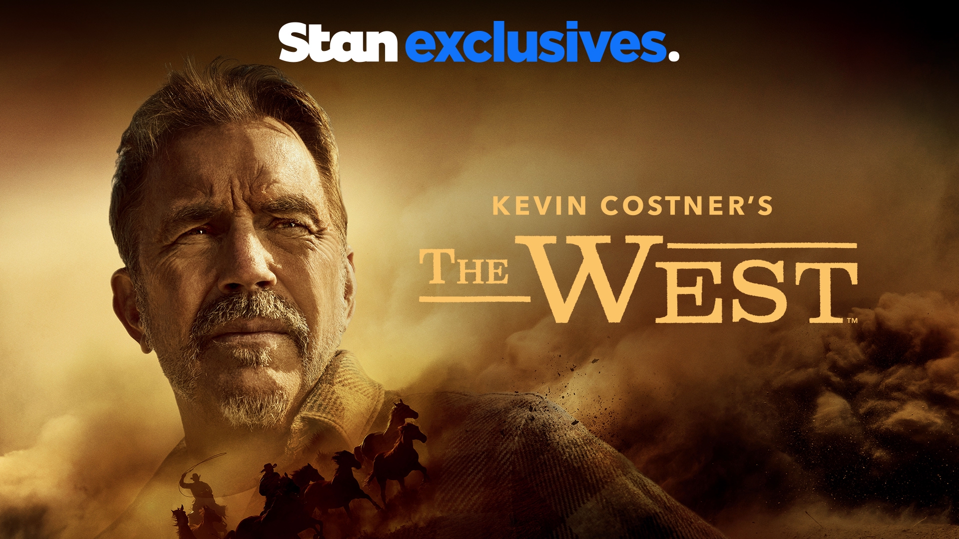 Kevin Costner's The West | Stream Now | Only on Stan.