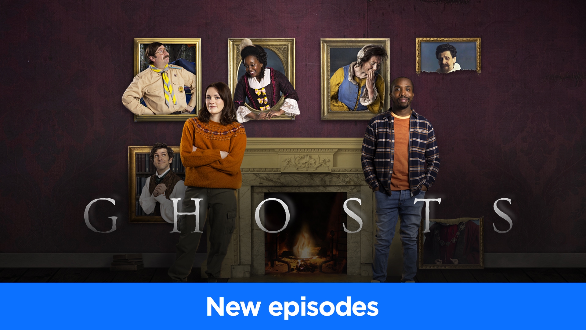 Watch Ghosts (2021) Online | Stream Seasons 1-3 Now | Stan