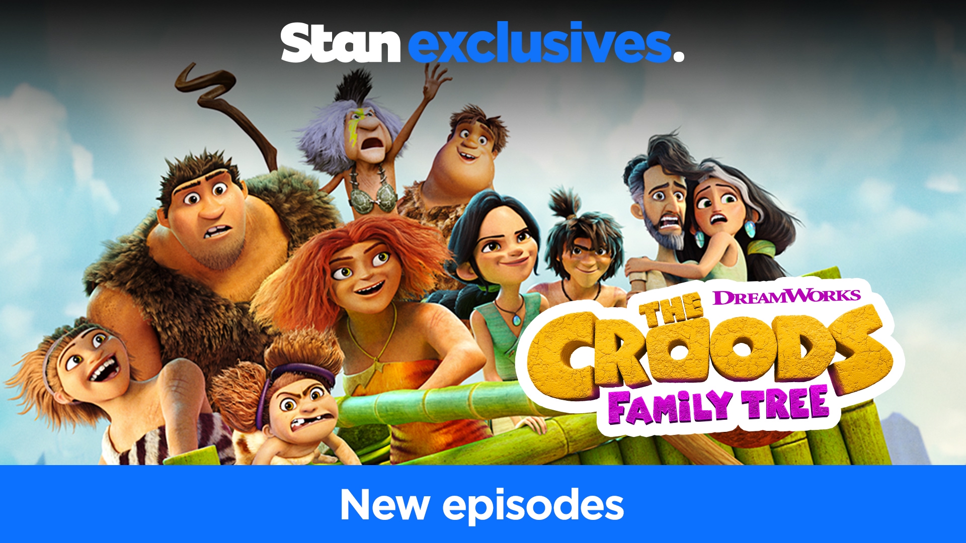 Watch Croods Family Tree Online | Stream Season 1 Now | Stan