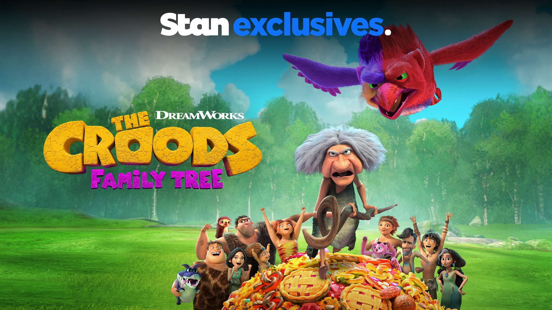 Watch Croods Family Tree Online | Stream Seasons 1-2 Now | Stan