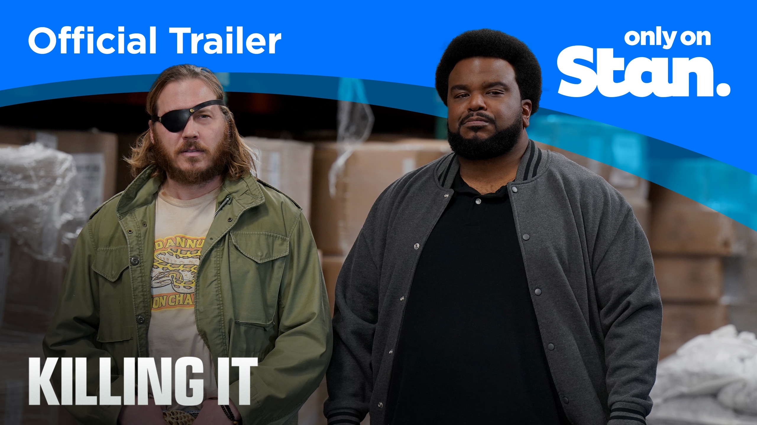 Watch Killing It TV Show | Now Streaming | Only on Stan.