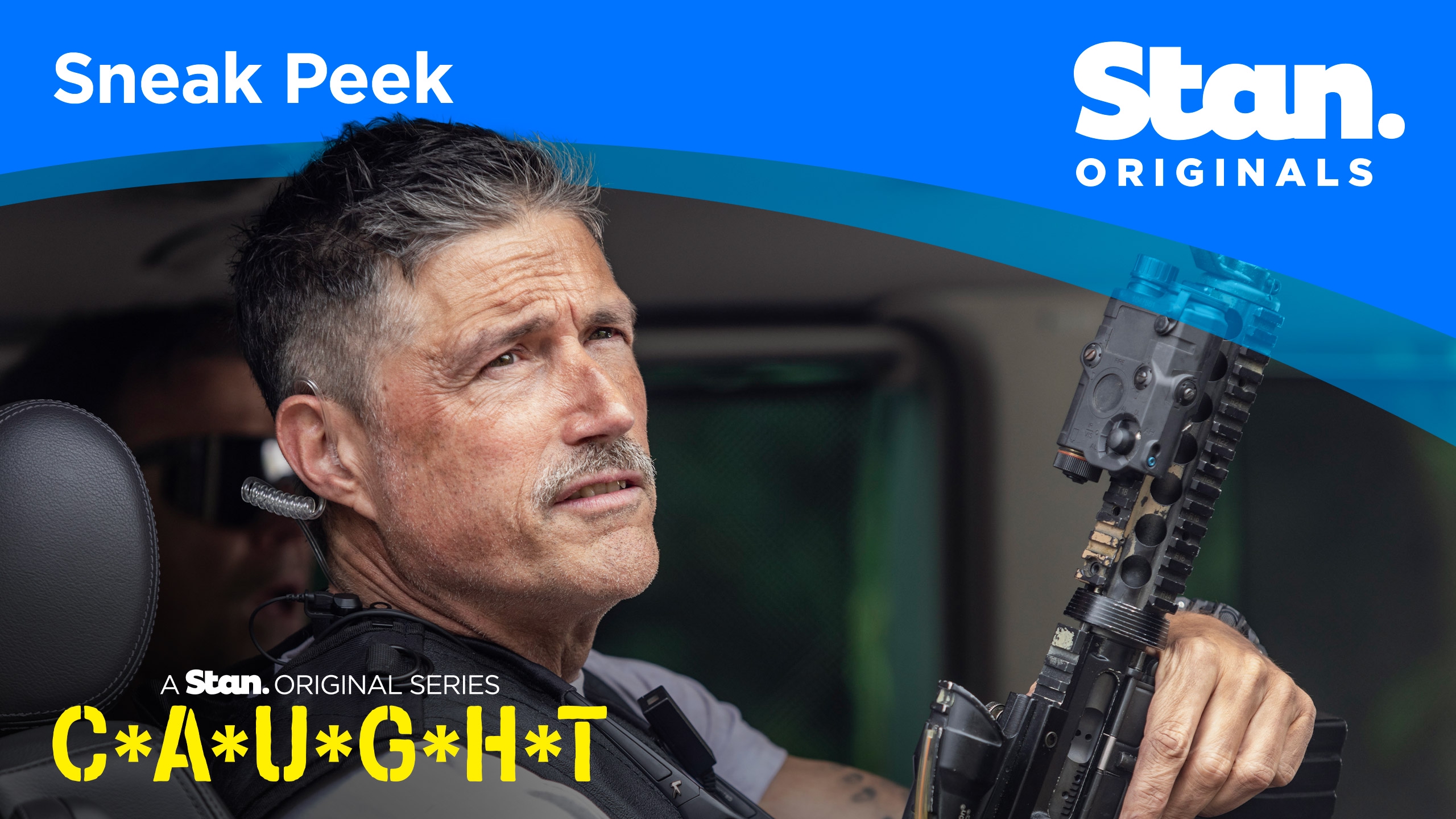 C*A*U*G*H*T | Now Streaming | Stan Originals.